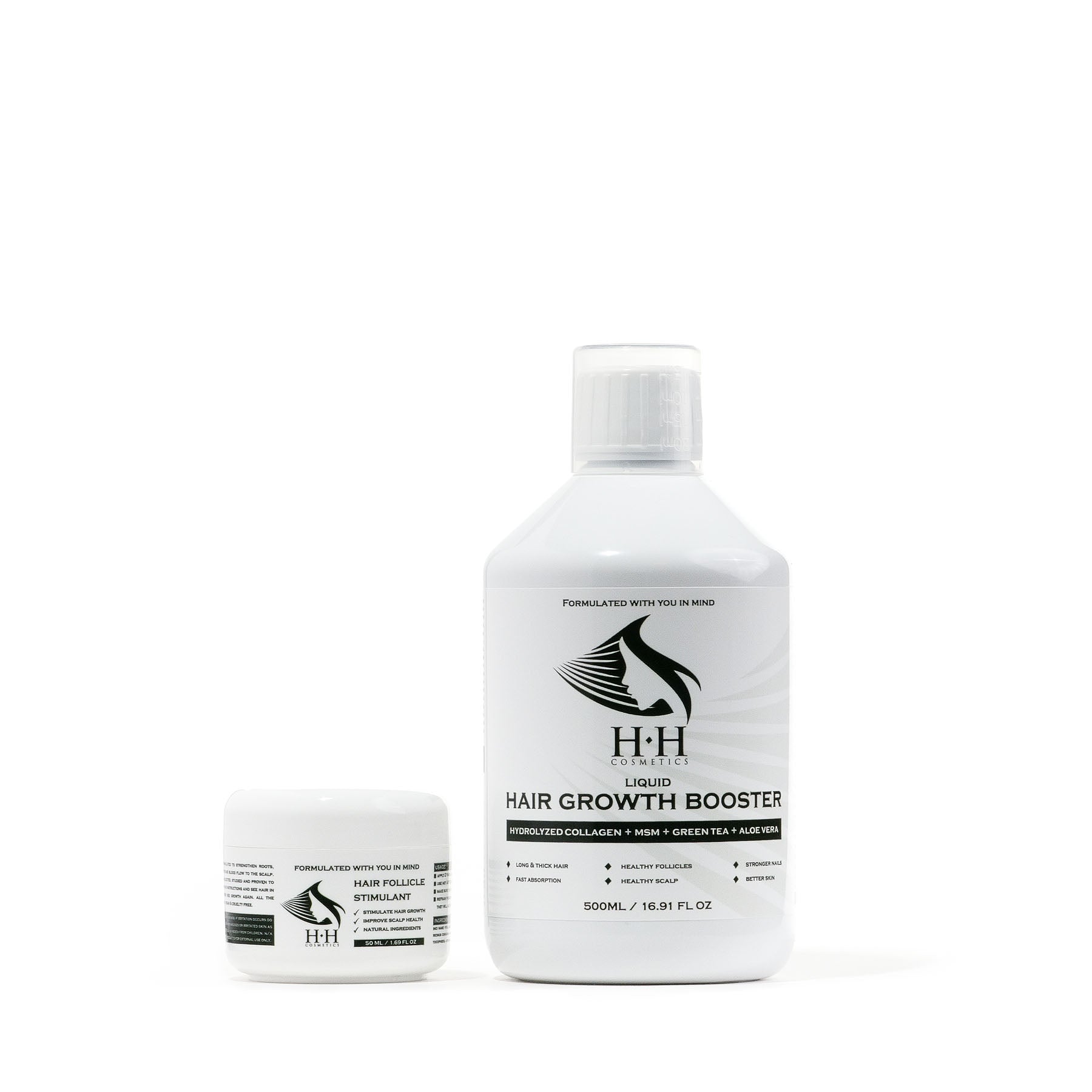 Hair Growth Bundle - Combat Hair Loss & Promote Hair Growth – H.H Cosmetics